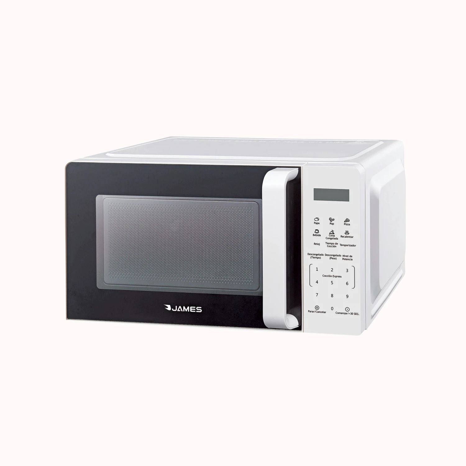Microondas JAMES J18 GD 18 L - Blanco — Tienda Soy Santander