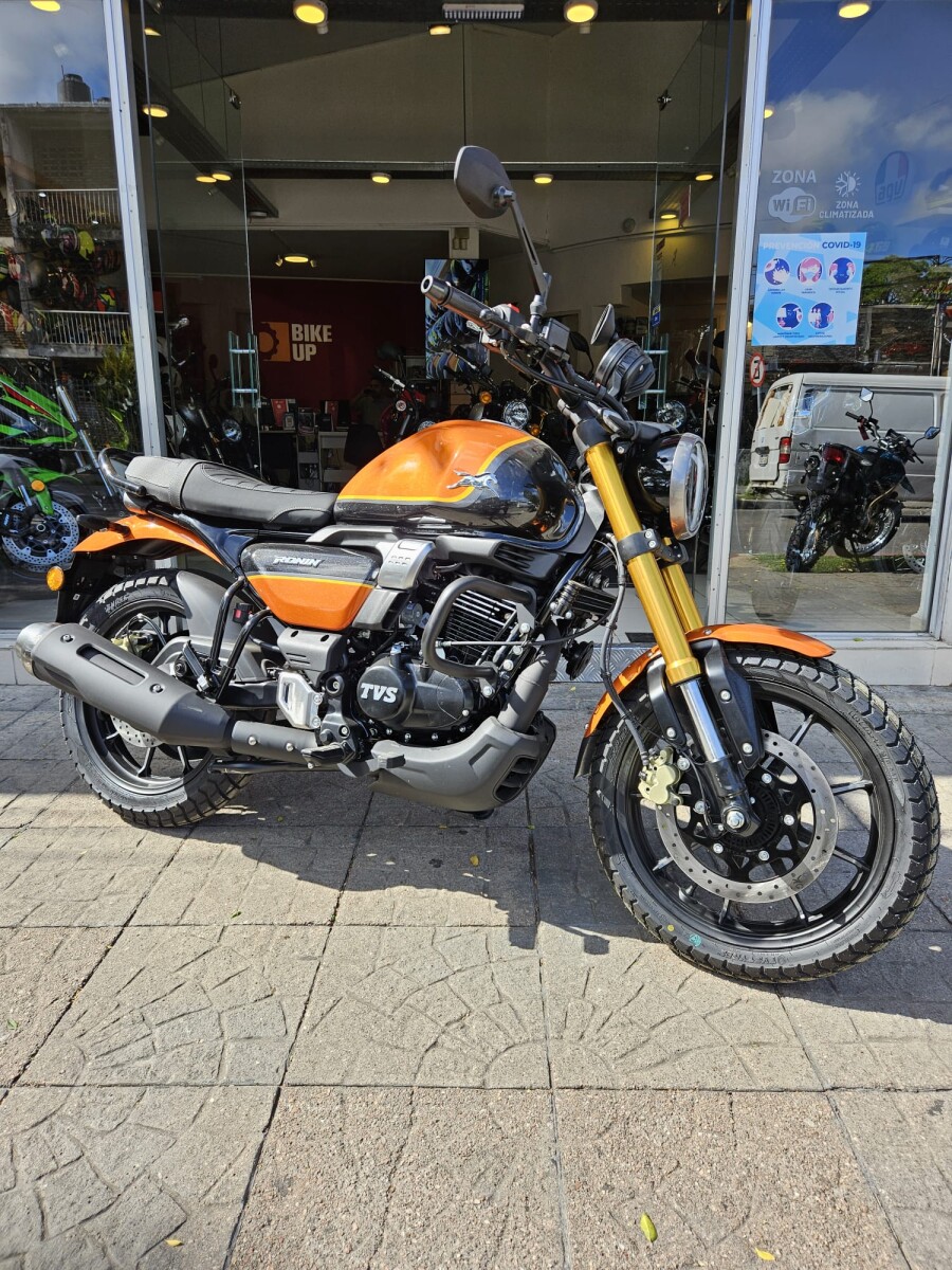 TVS Ronin 225 - Naranja - Reserva — Bike Up