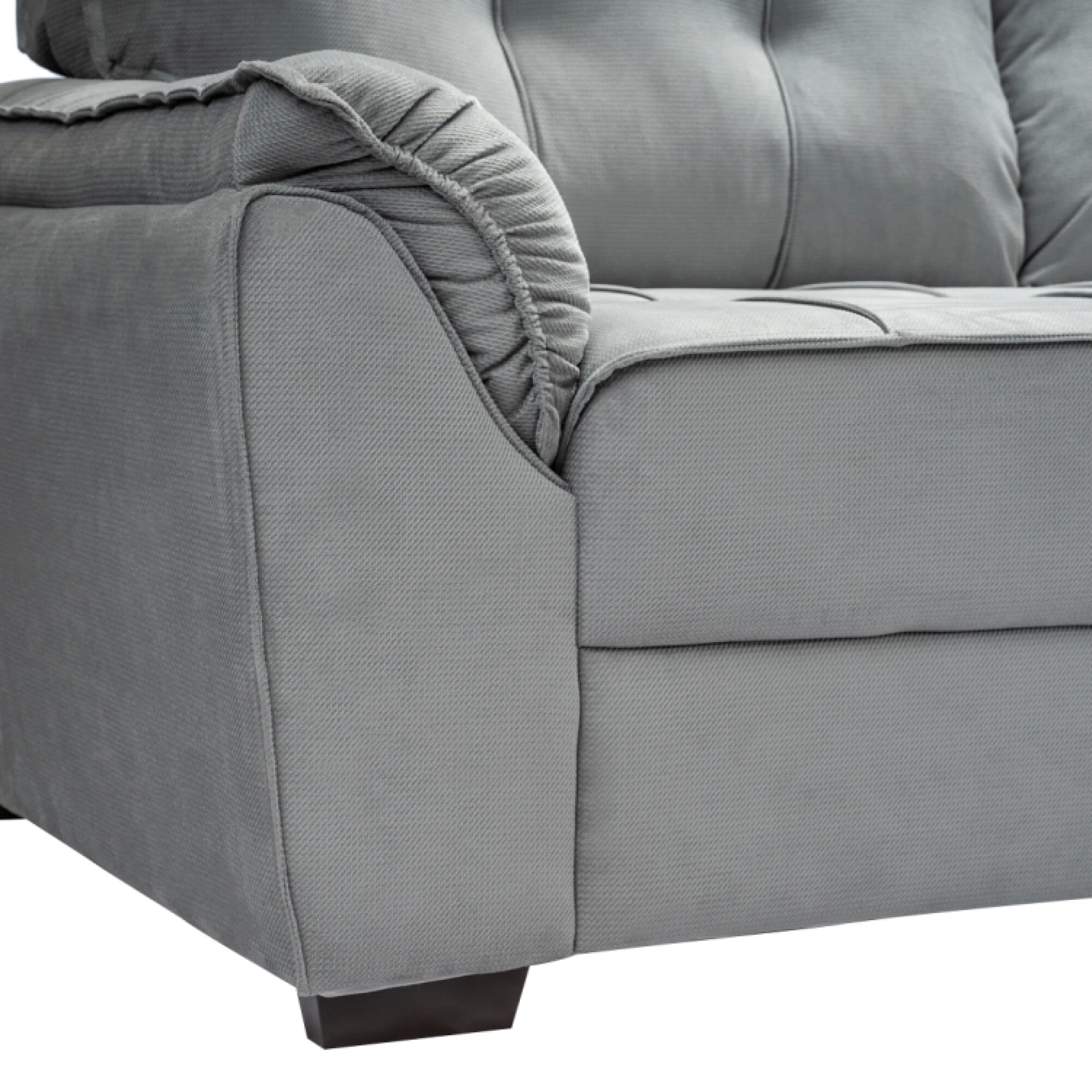 Sofa Montana 2 Cuerpos Gris — Albanes