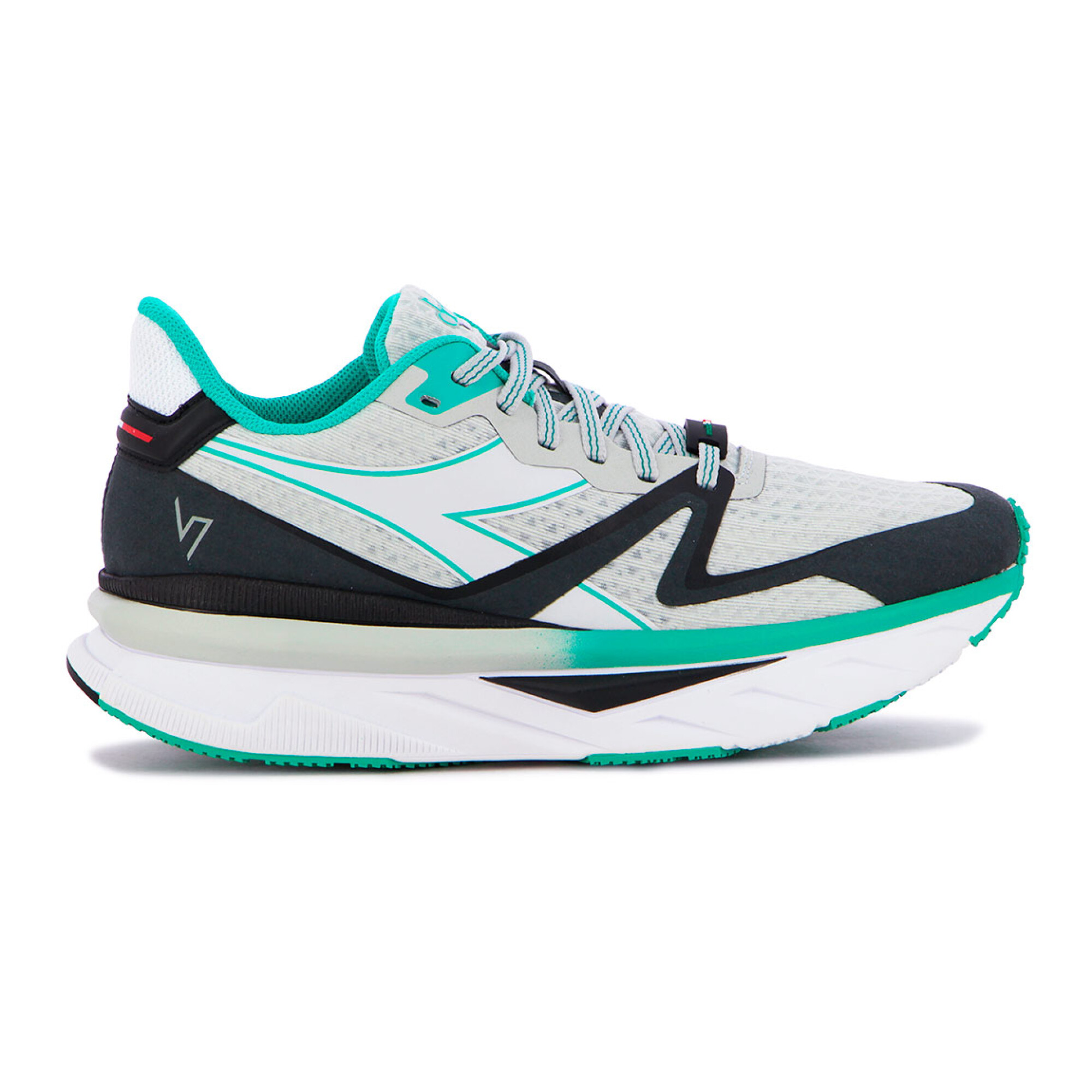 Diadora Calzature Running Rubber Outsole Atomo V7000 - Gris-negro — Macri