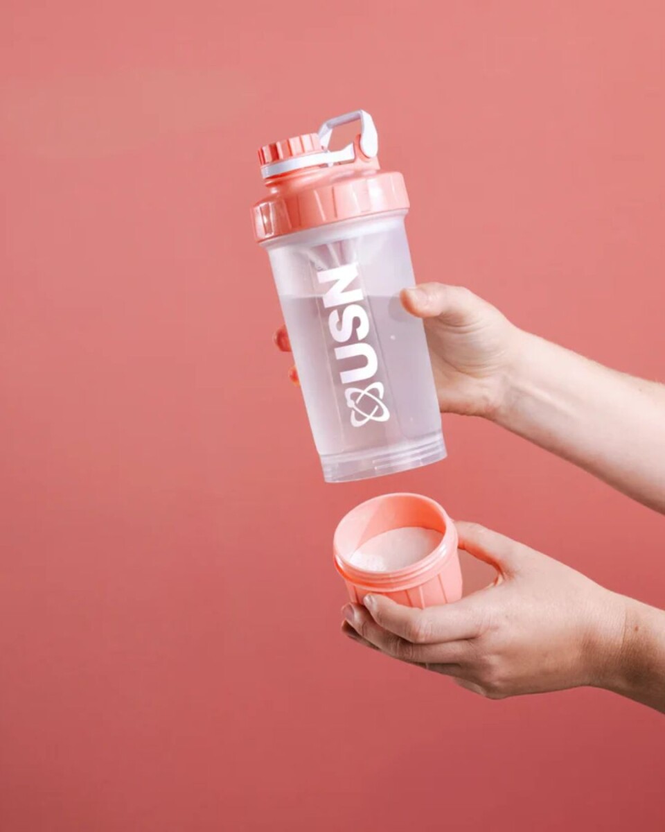 Shaker 650ml USN - Color Coral — Wikimúsculos