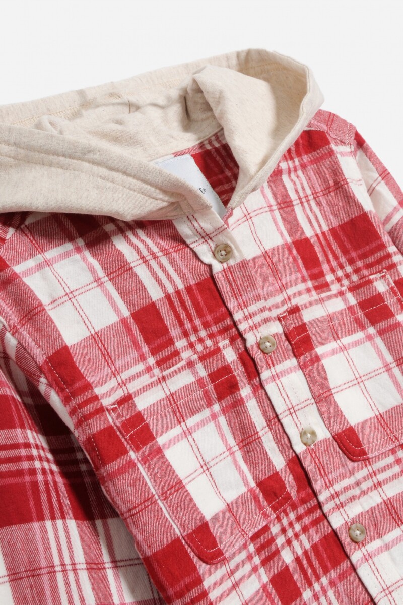 Campera con capucha - Rojo — Otherside