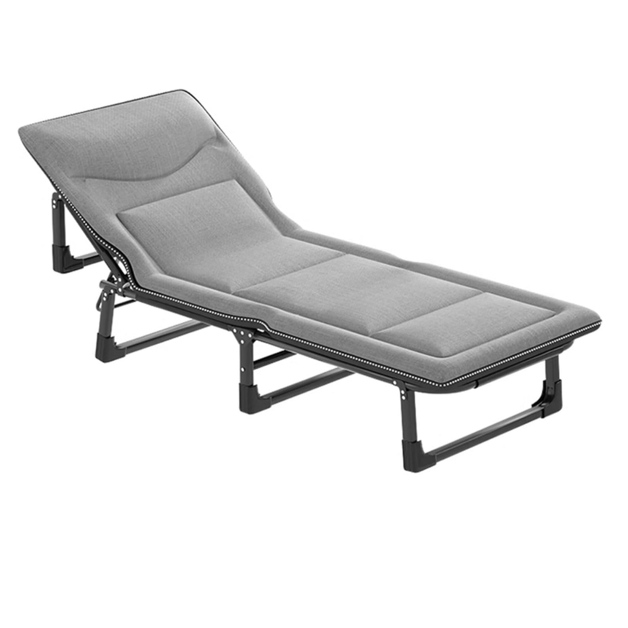 Catre cama plegable para camping 75cm colchon integrado — Aventureros