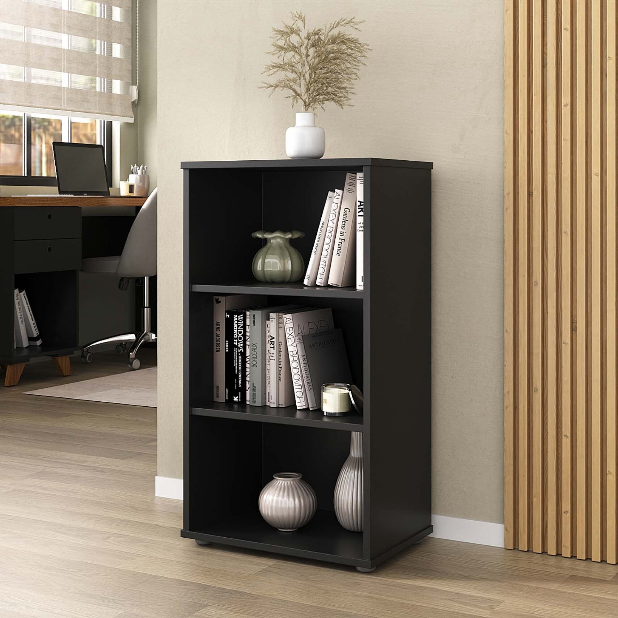 Escritorio Vaul + Biblioteca Pequeña — Divino