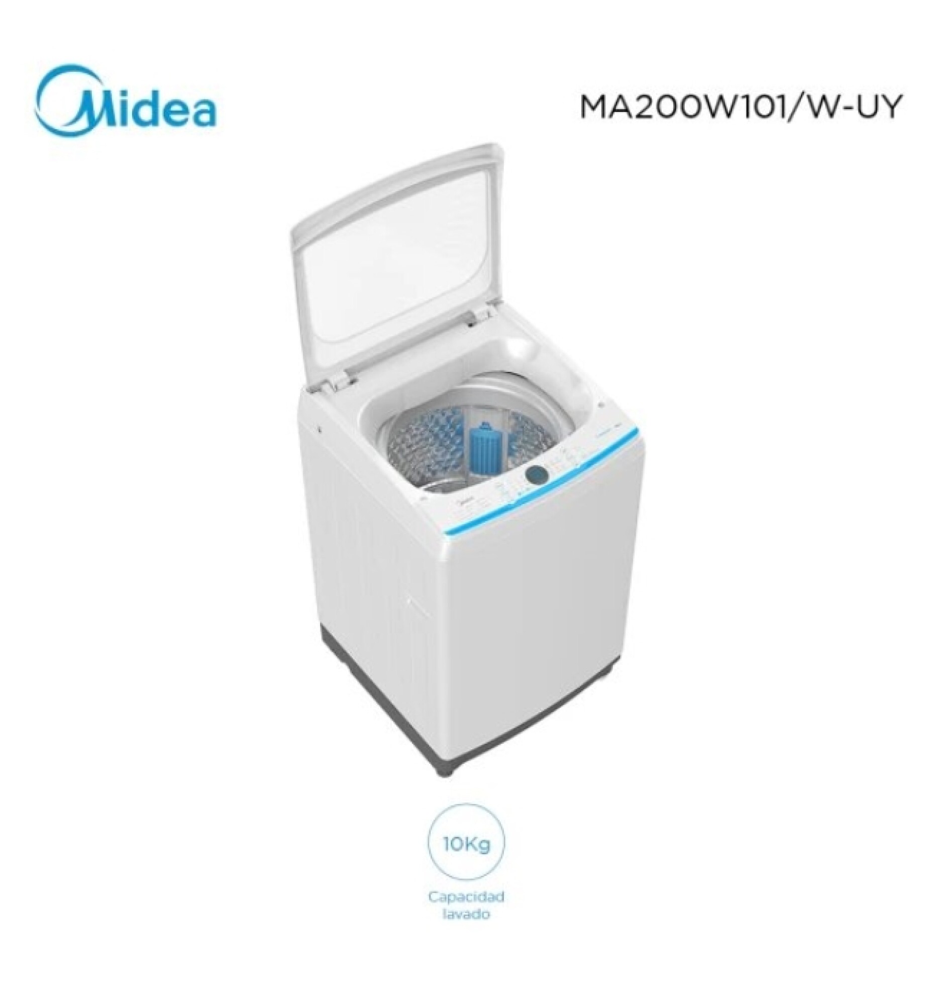 Lavarropas Midea Carga Superior 10 Kg — Albanes