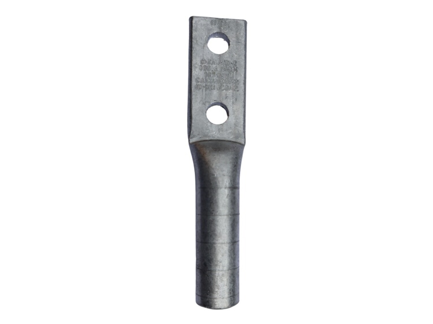 TERMINAL DE ALUMINIO DOBLE OJAL 70 MM2 - ANDE — Luminotecnia