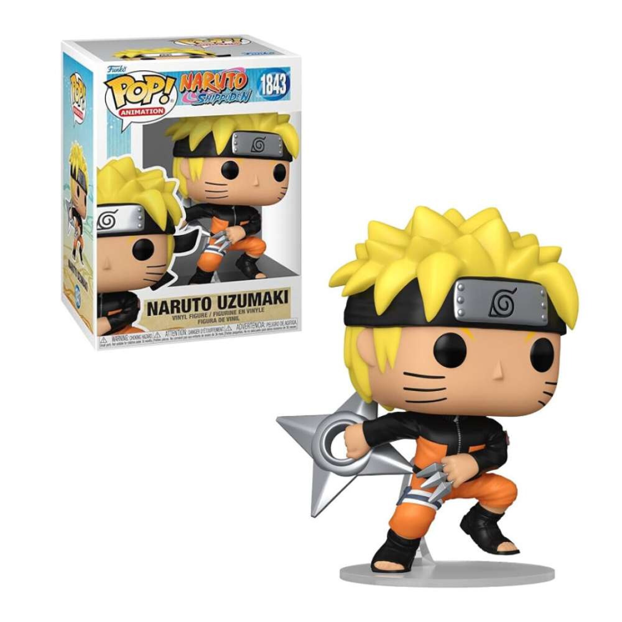 Naruto w/Shuriken Naruto Shippuden - 1843 — Tienda Soy Santander