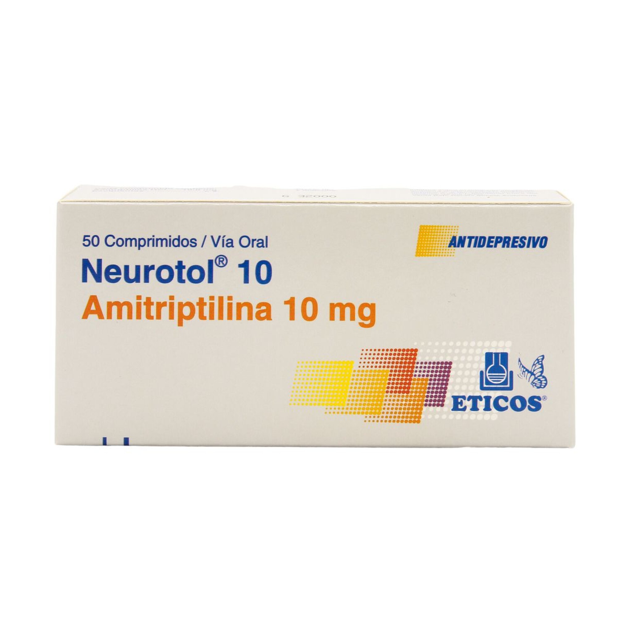 NEUROTOL 10 MG. CJ X 50 COMPRIMIDOS — Farmacenter