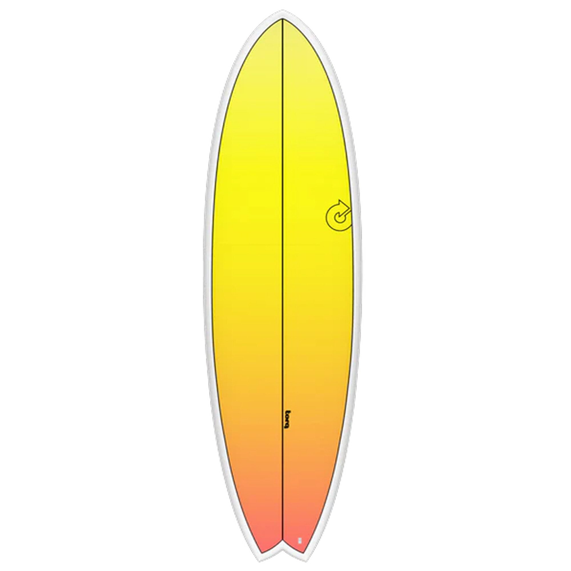 Tabla Torq Retro Fade 6'3" Fish - Futures — La Isla