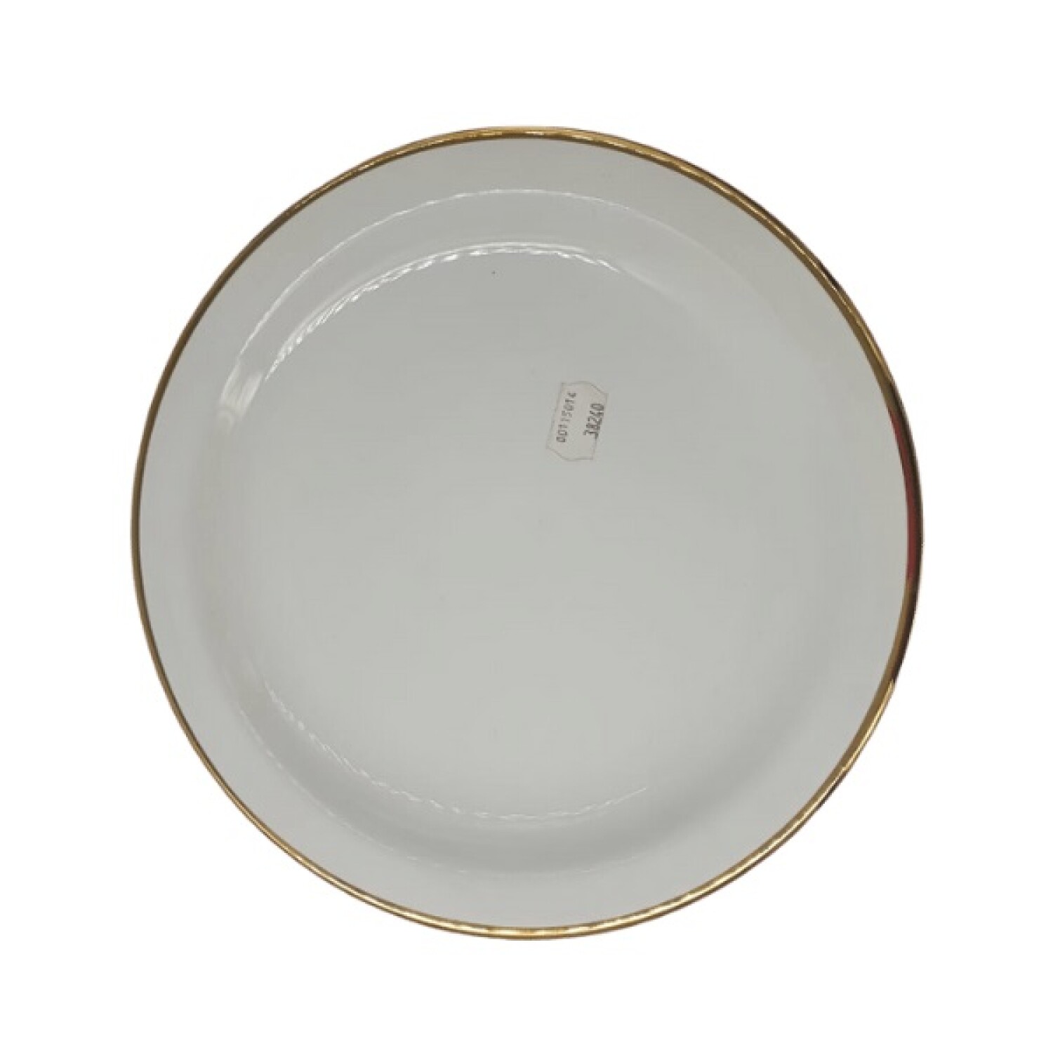 Plato grande con borde dorado 26cm. — Perez Ramirez