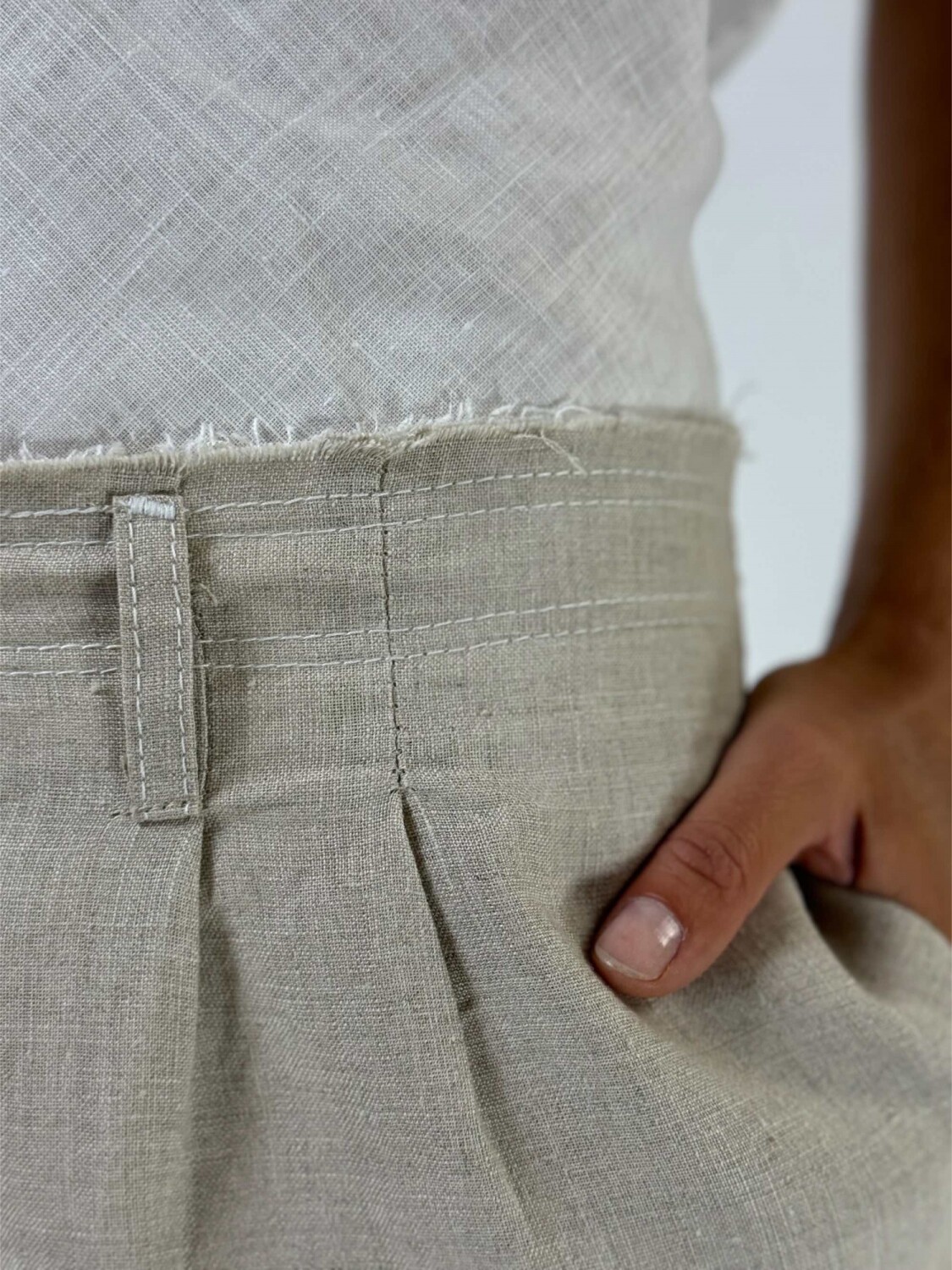 PANTALON MANHATTAN - BEIGE — Panthai