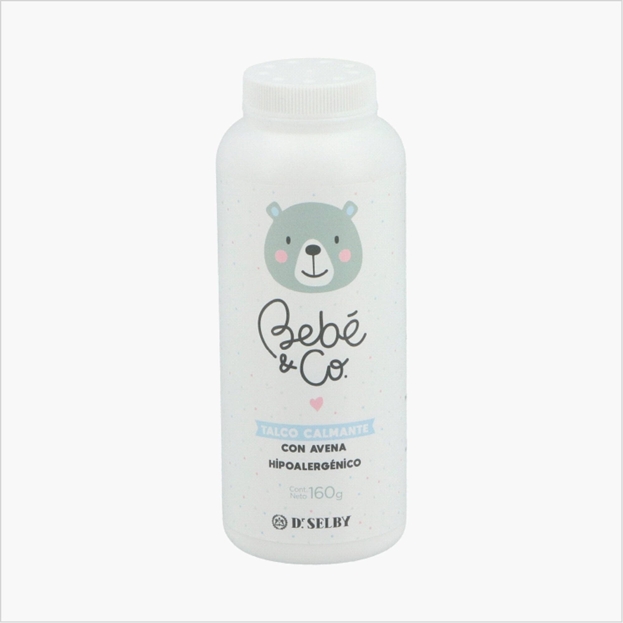 Talco Bebe & Co. Avena 160g — San Roque