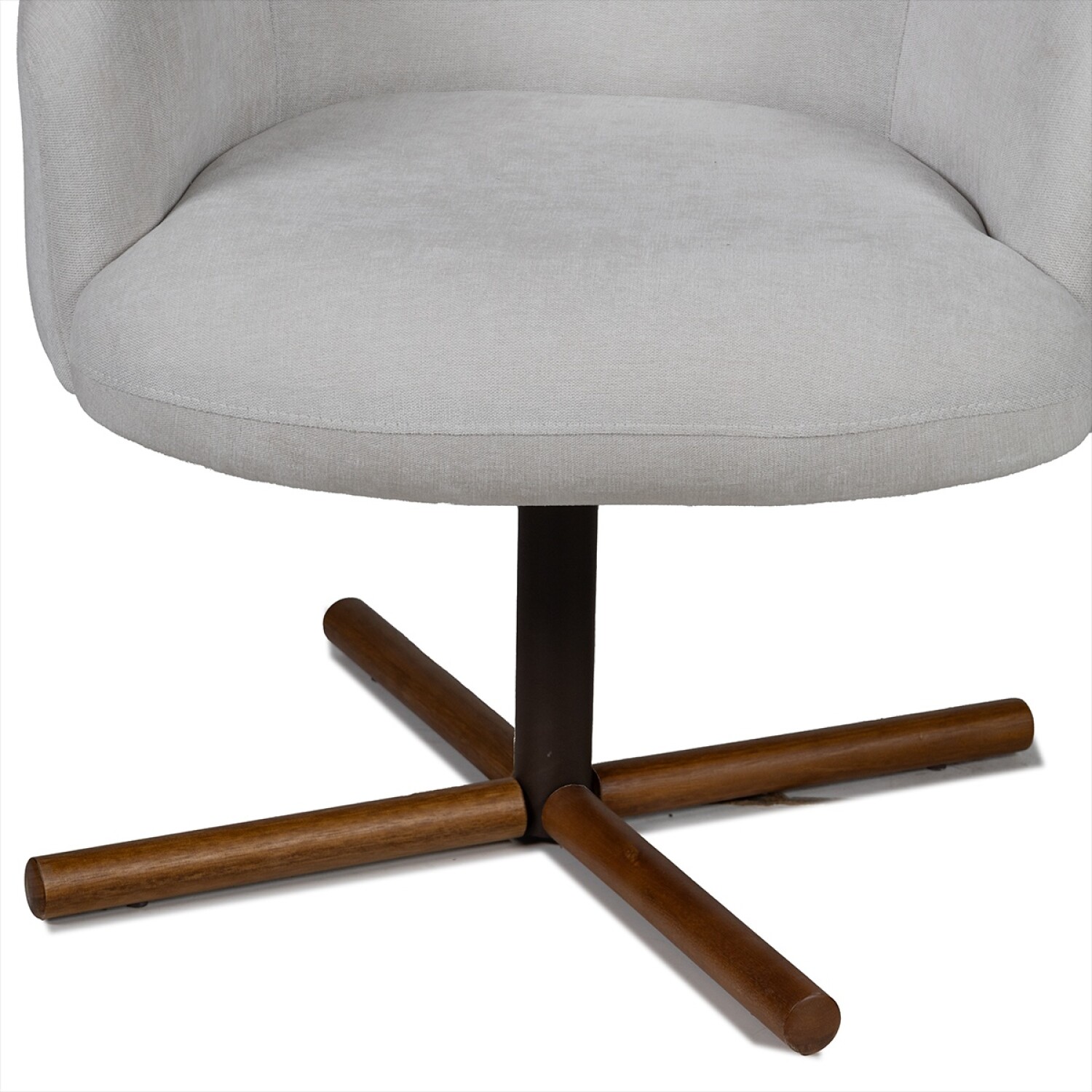 Butaca Lina Giratoria - Tela Microfibra - C39 (Hielo) — NYR Uruguay