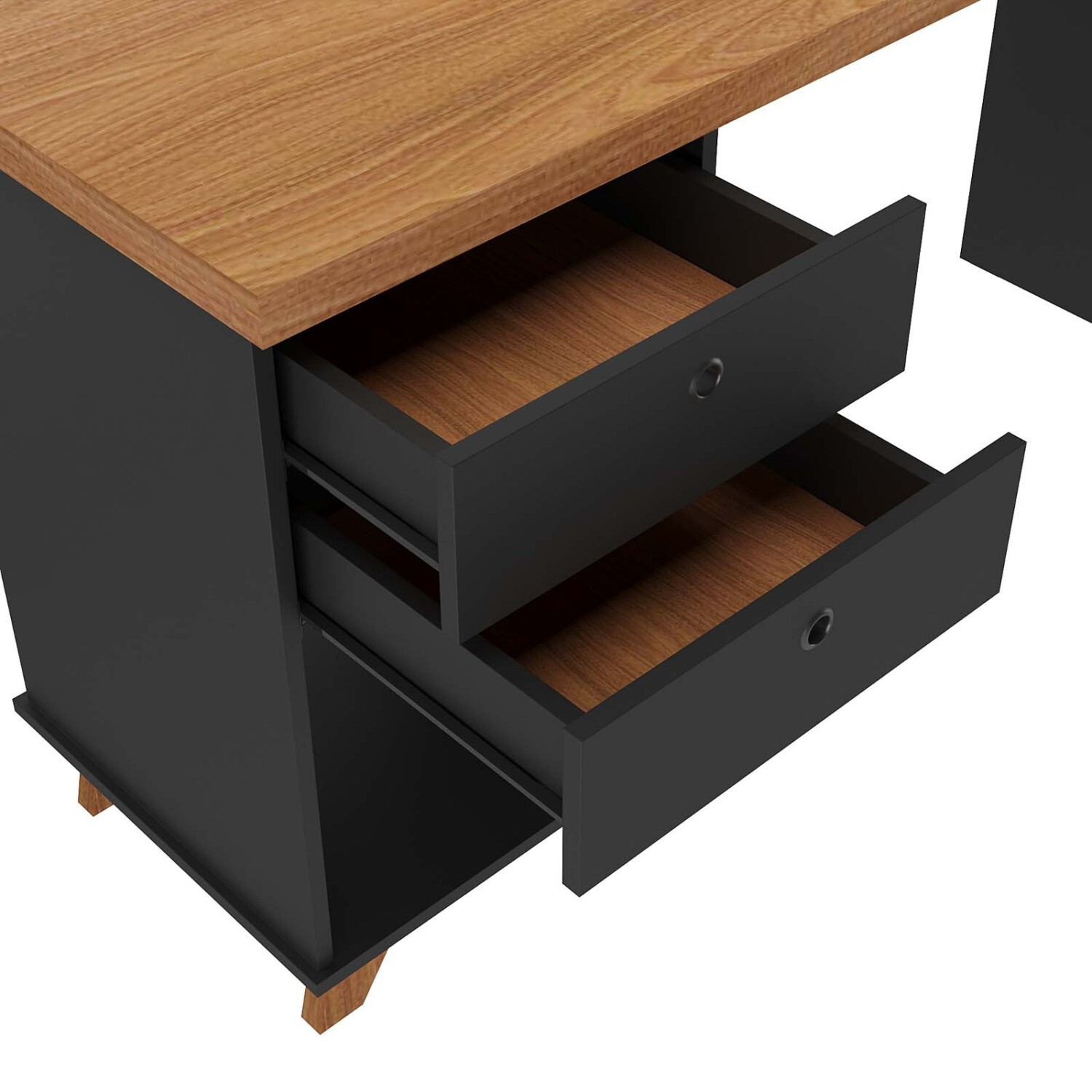 Escritorio Mdf Marron Sky — Divino