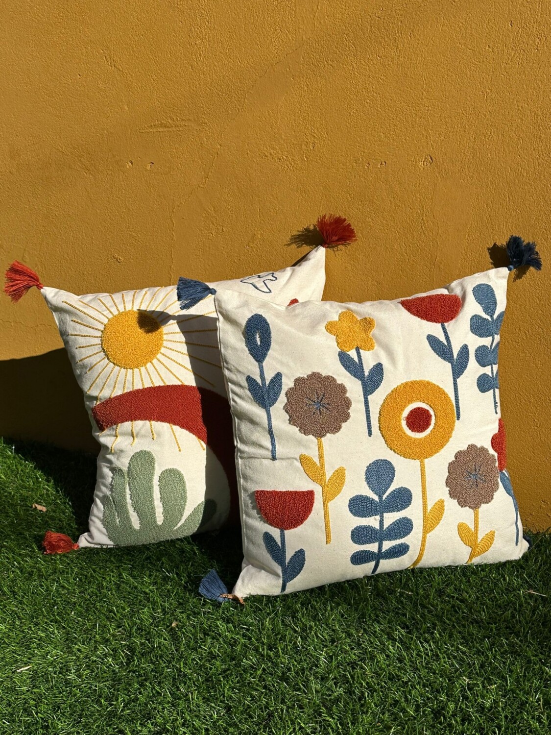 Funda Almohadón Bordada - Modelo 7 — Turkish Bazar