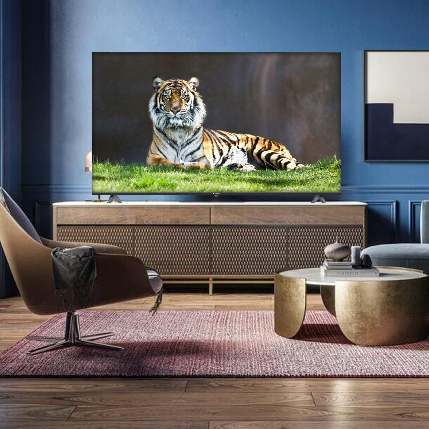 Smart Tv James Tvj Led S55 V2 El Smart 55" - TV 55 JAMES S55 V2EL ...