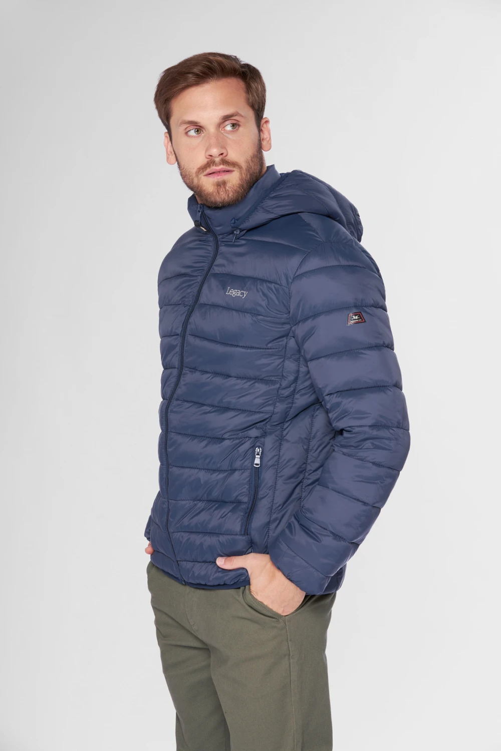 CAMPERA DE ABRIGO - Azul — Legacy