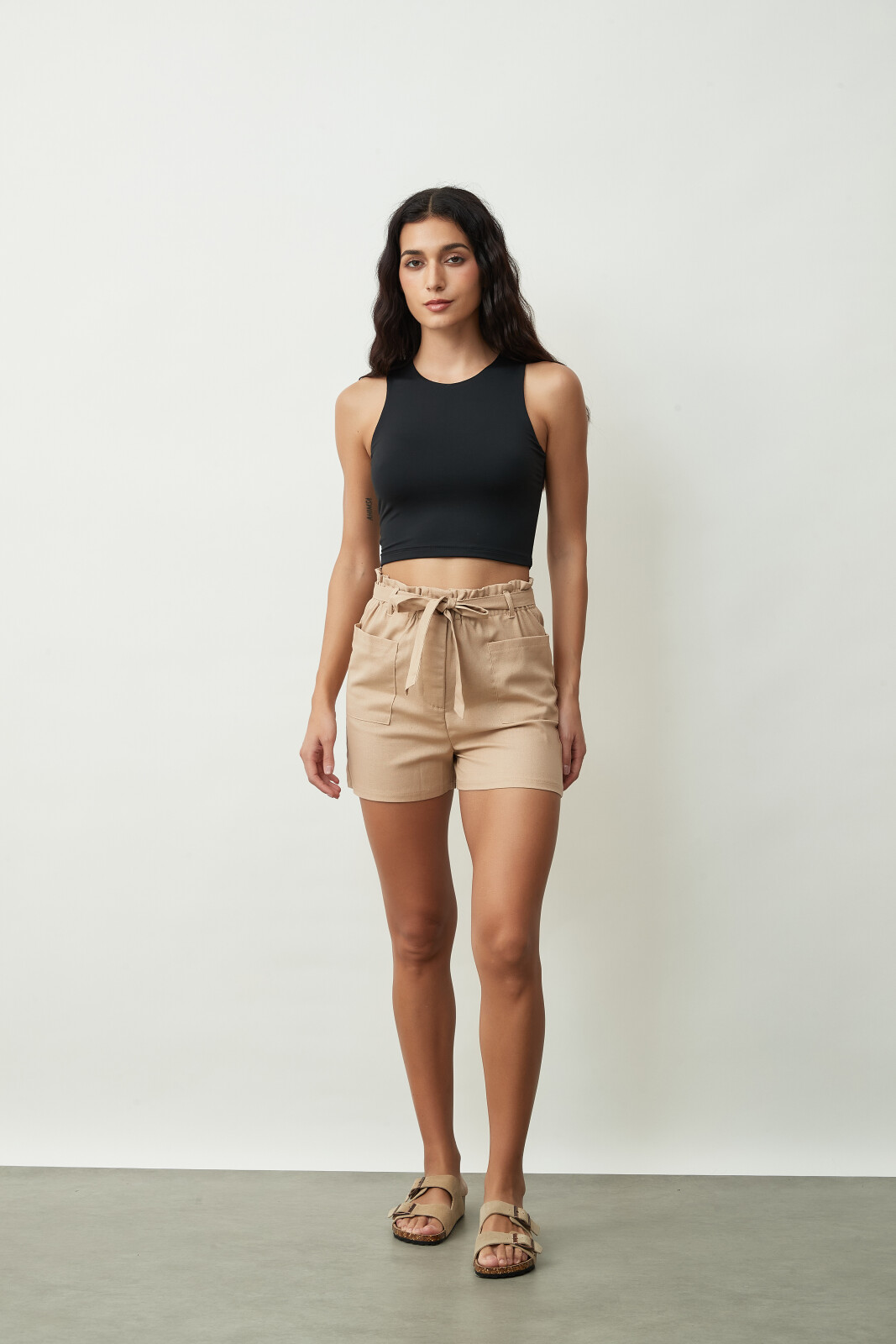SHORT CLEOPATRA - BEIGE — Guapa - Paprika