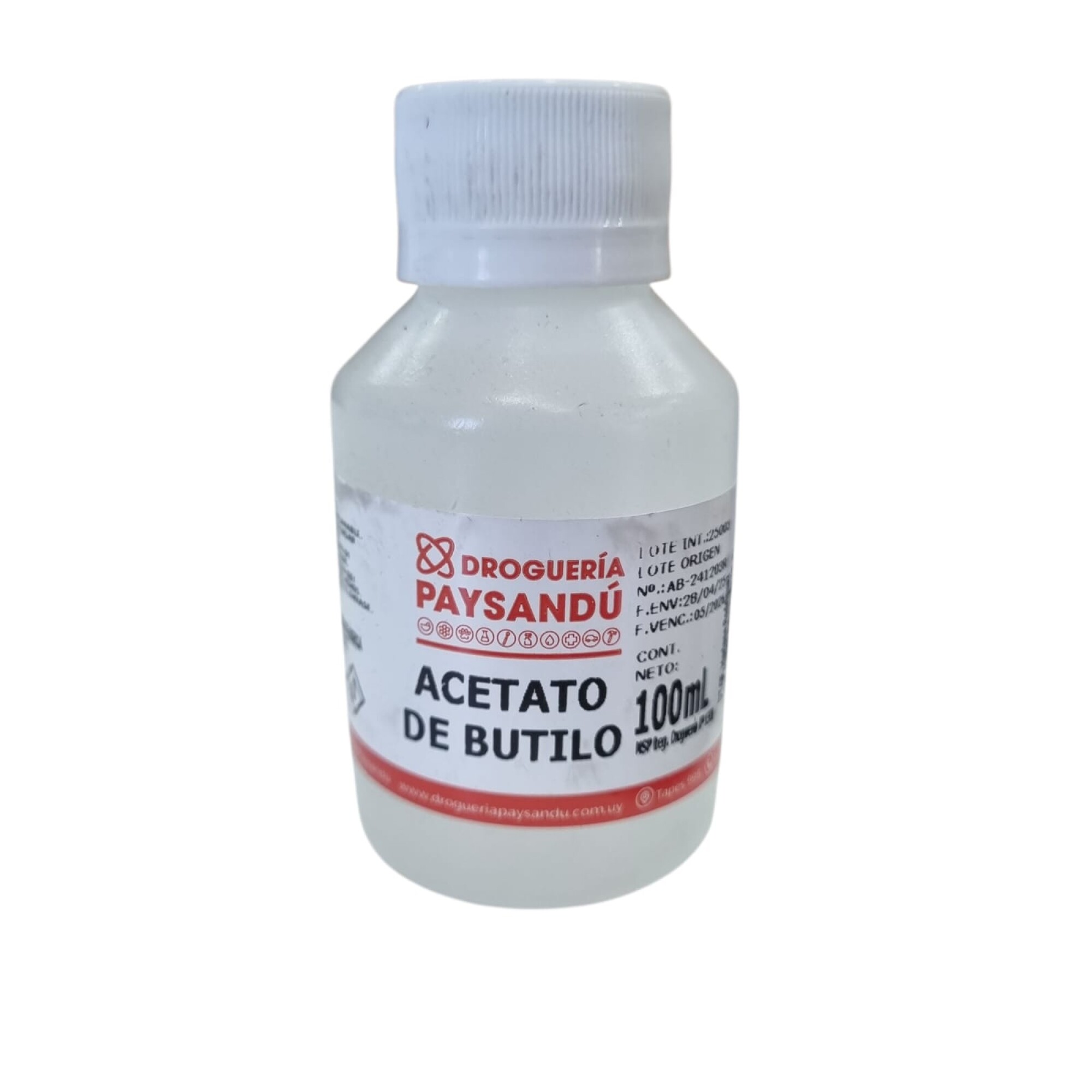 Acetato de Butilo - 100 mL — Droguería Paysandú
