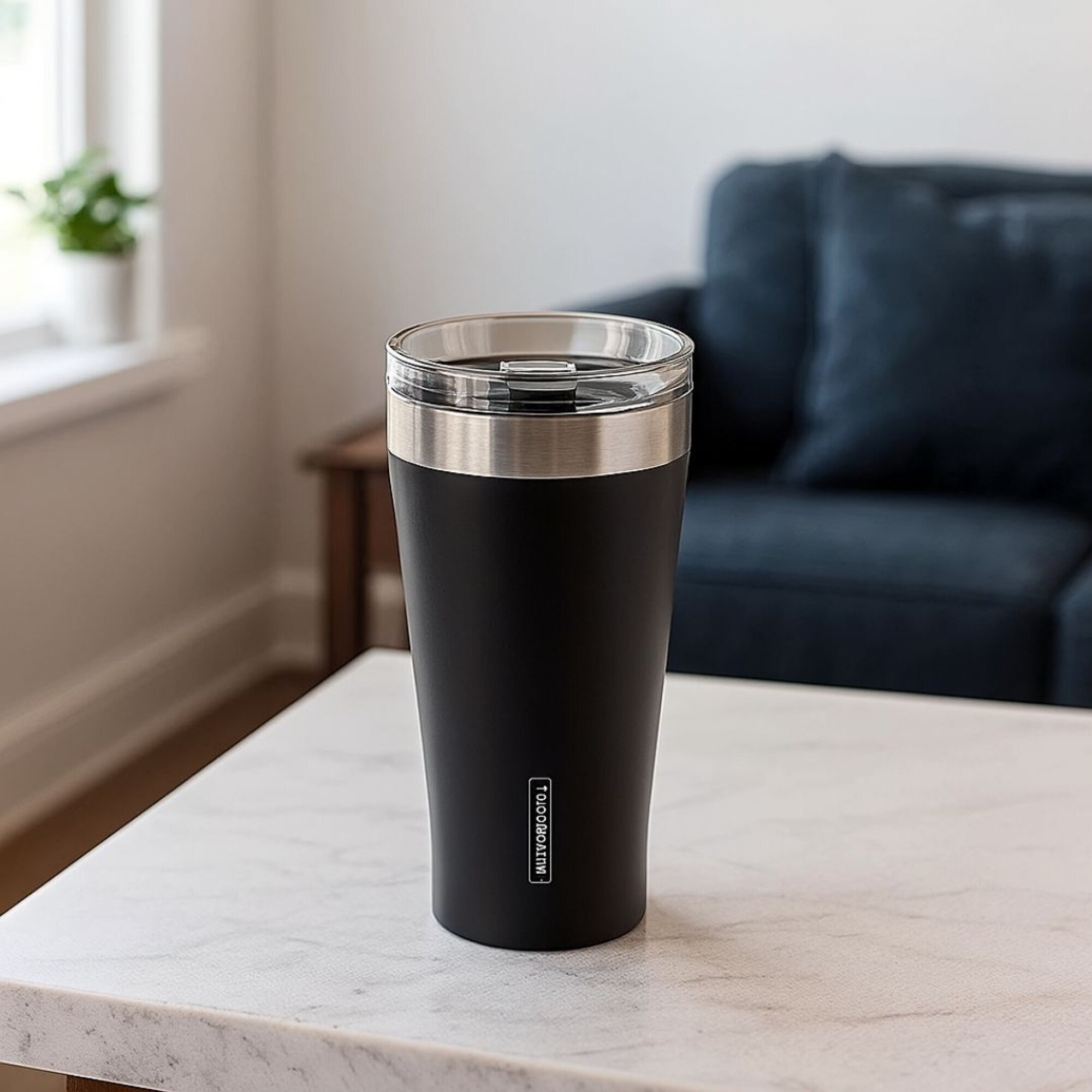 VASO TERMICO TRAMONTINA EXACTO 550ML - NEGRO — Todolandia