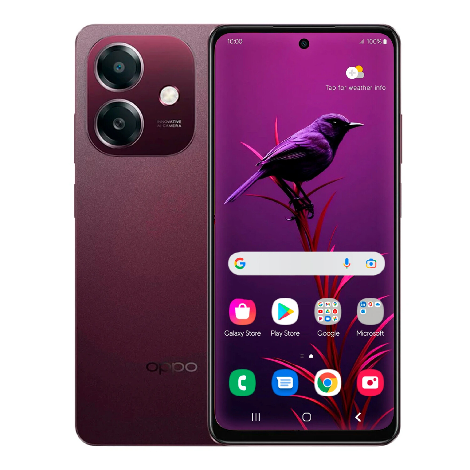 Celular OPPO A20 128GB 4GB LTE Nebula Red — ZonaTecno