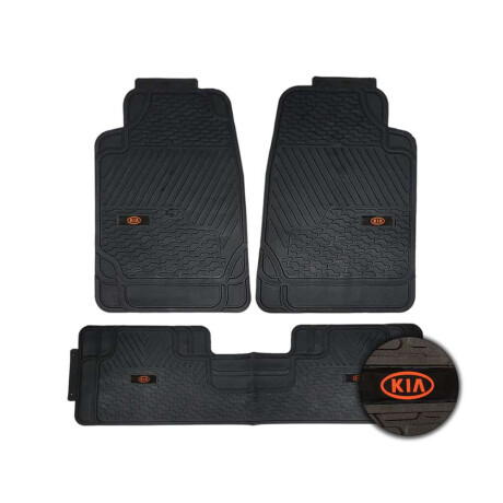 Alfombra New York Logo Kia - Set De Tres Piezas — Tienda Soy Santander