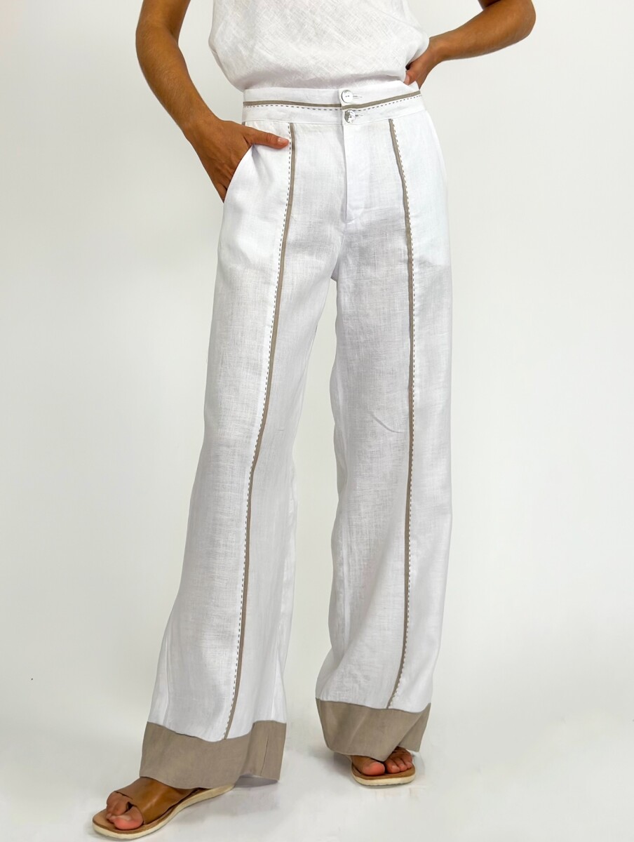 PANTALON CARMELO - BLANCO — Panthai
