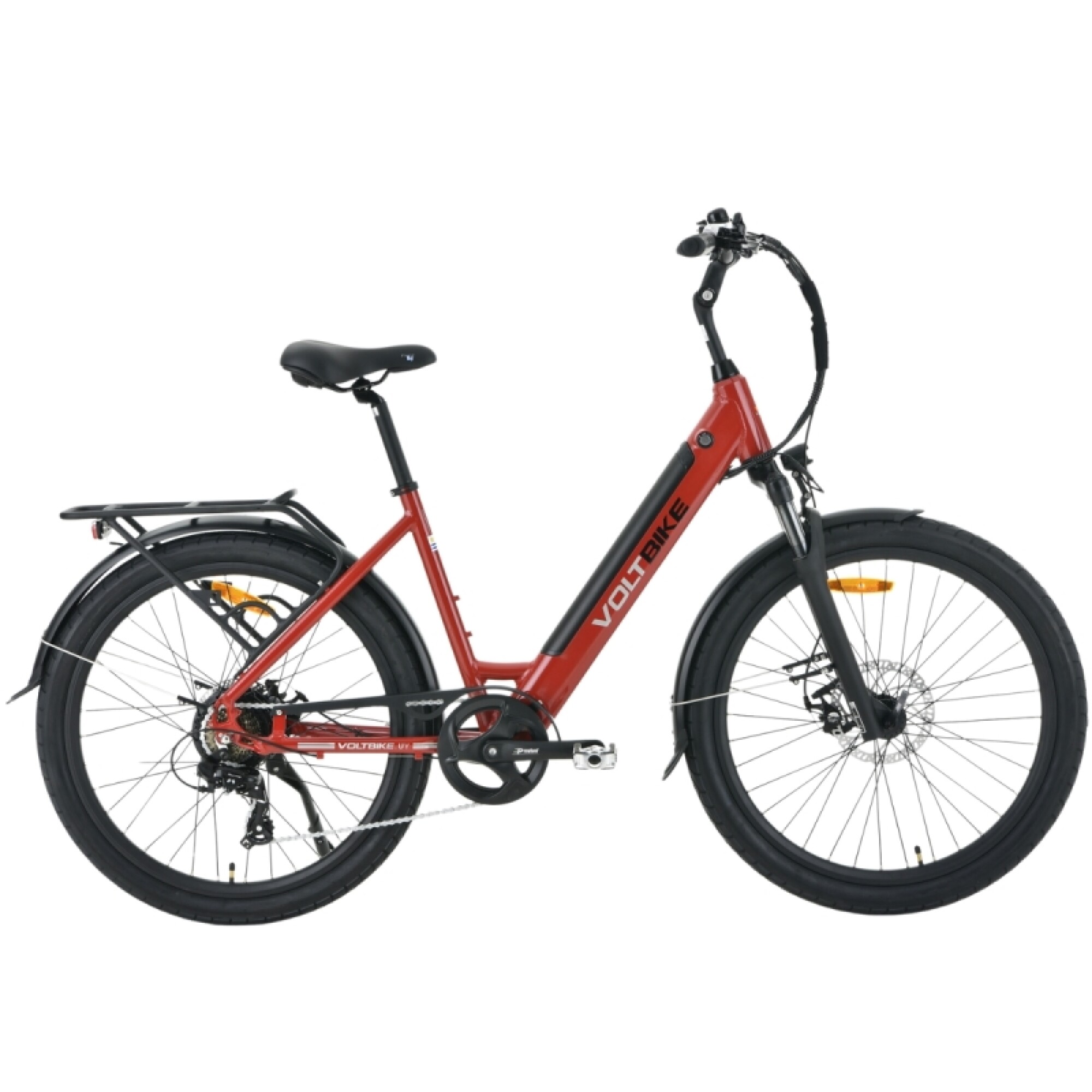 Bicicleta Electrica Voltbike Dama Grace R.26 - Rojo — Albanes