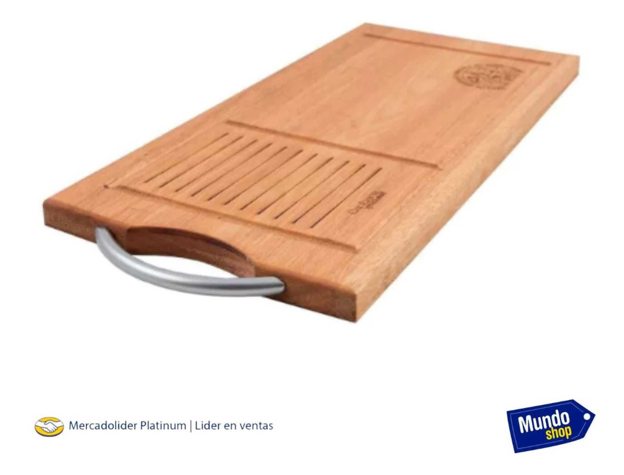 Tabla De Asado Euca Clear Gran Calidad 48 X 25cm Ideal Regal - Marrón ...
