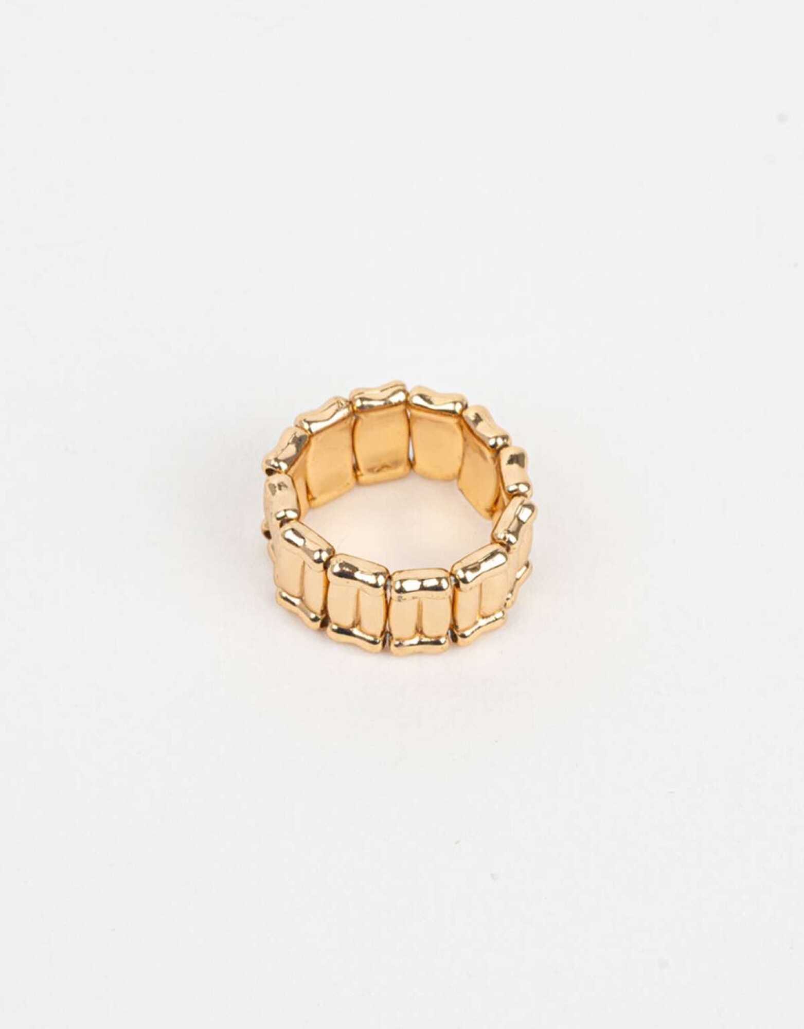 Anillo Con Elástico - Dorado — Tienda Soy Santander