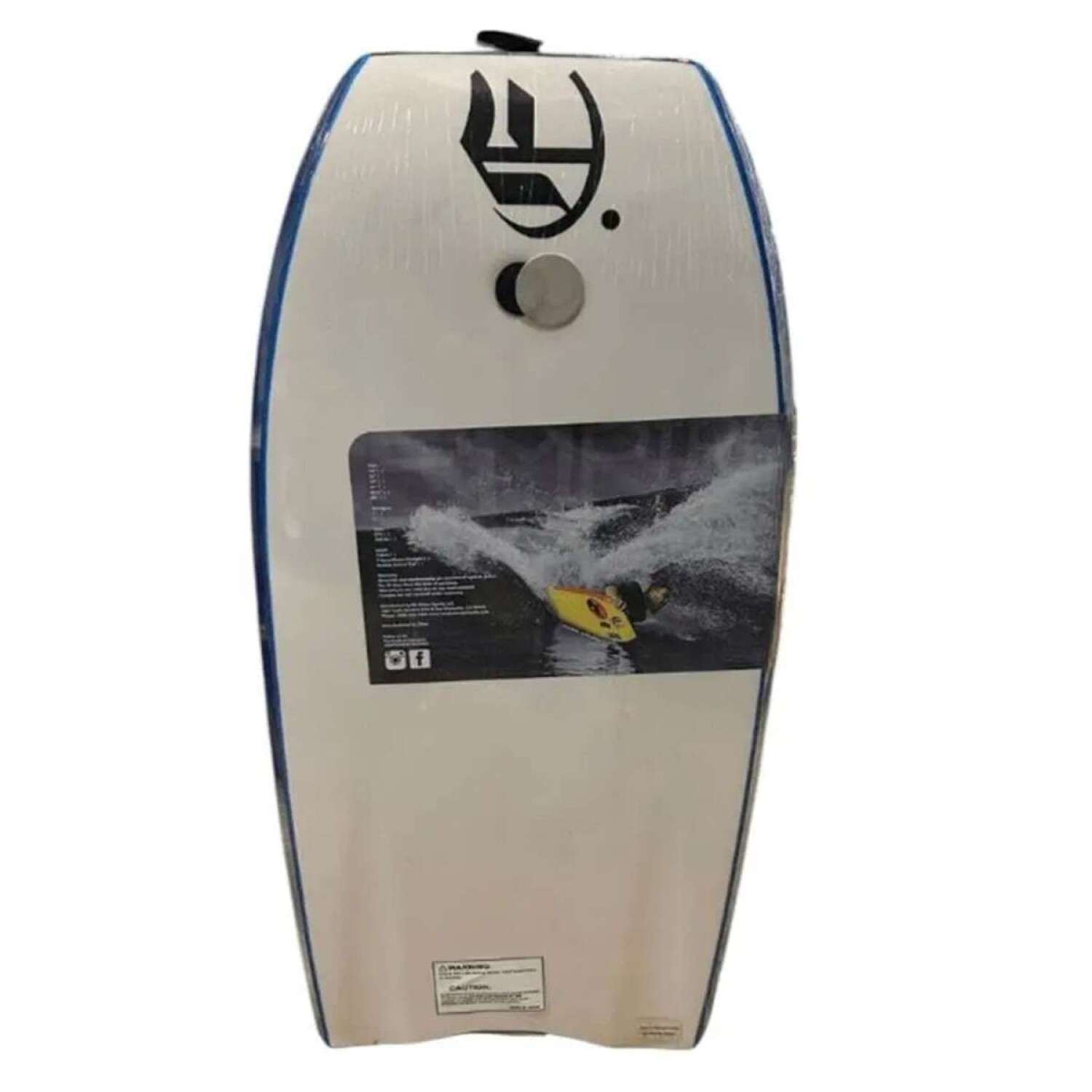 Bodyboard Empire Riptide Pro 42.5 - Blanco y negro — Tienda Soy Santander