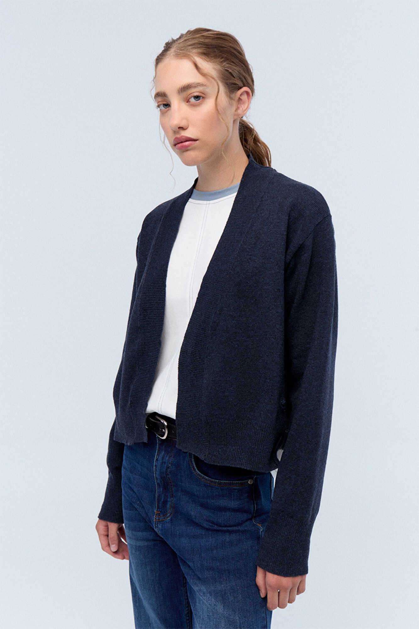 Cardigan Biarritz - Azul — Saura