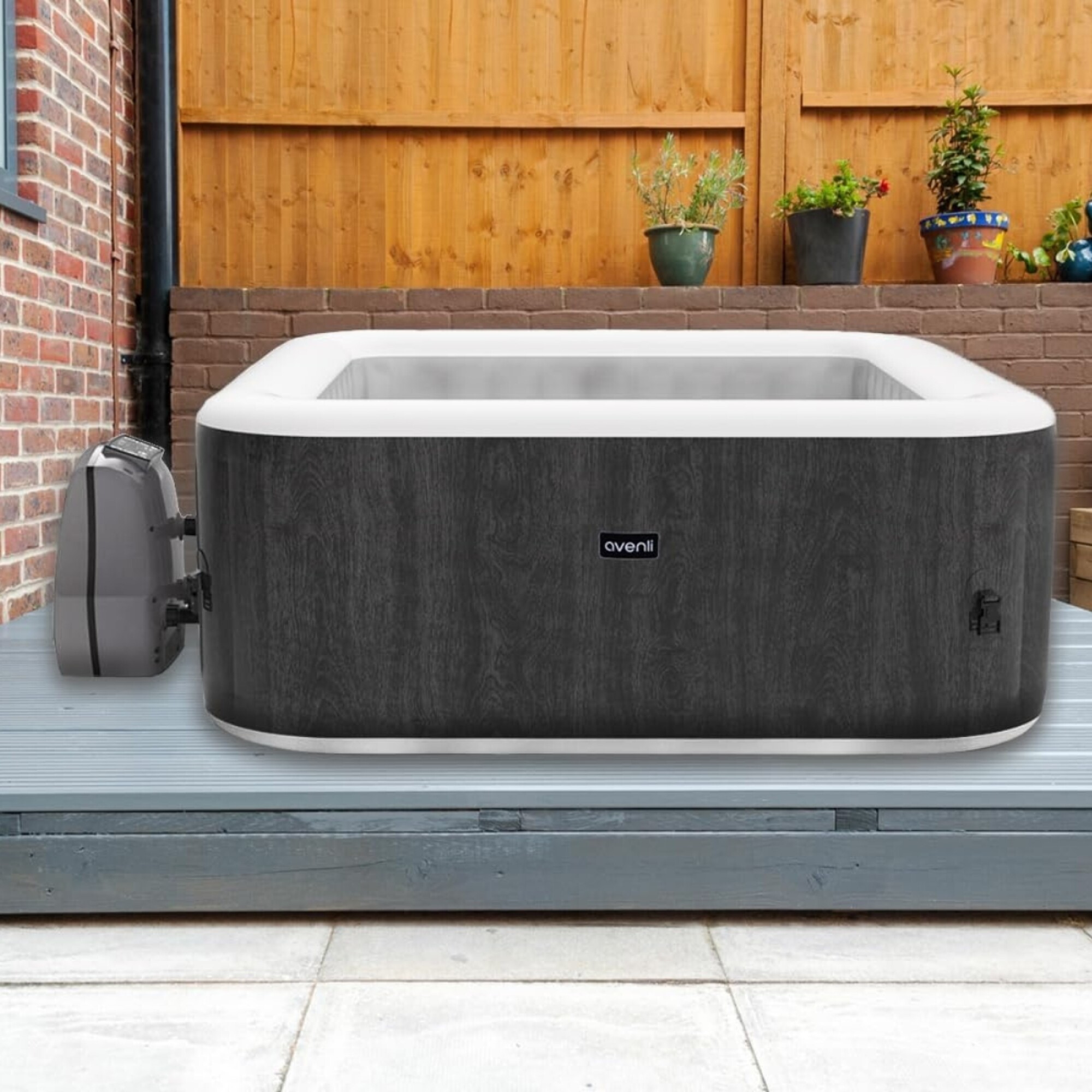 Jacuzzi inflable Square 4 — Aventureros