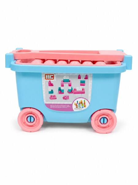 BLOQUES EN CARRITO - ROSADO — Guapa - Paprika